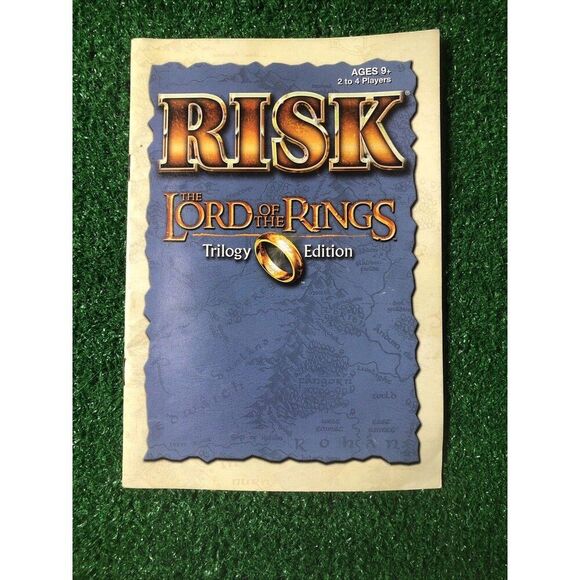 Hasbro | Toys | Risk Instruction Booklet Lord Of The Rings Trilogy ...
